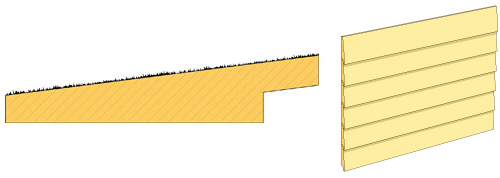 Liggande utvändig panel - TräGuiden
