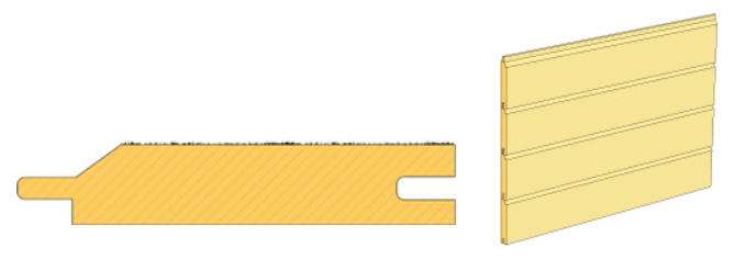 Liggande utvändig panel - TräGuiden